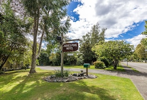 Entrada do alojamento