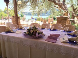 Espaço exterior para casamentos