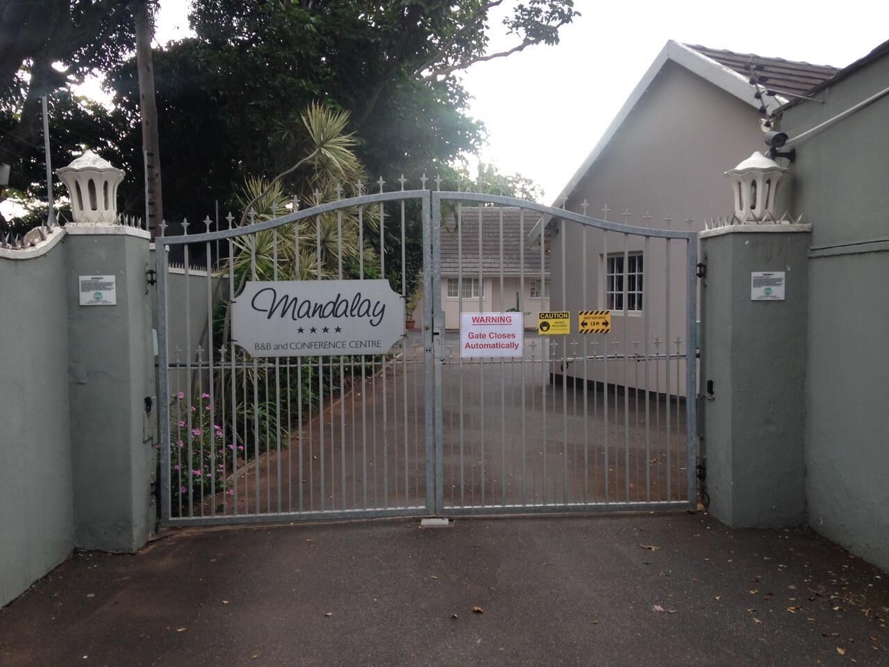 Entrada da propriedade