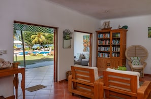 Sala de estar do lobby