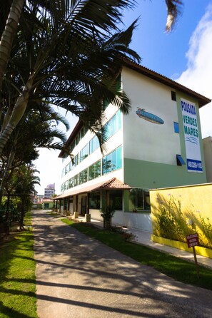 Entrada do alojamento