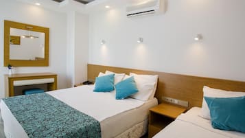 Quarto Standard | Camas de colchão pillowtop, cofre no quarto, quartos insonorizados