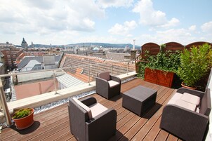 Apartamento panorâmico, terraço | Terraço/pátio