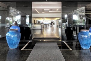 Entrada do alojamento