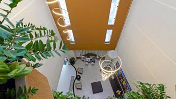 Sala de estar do lobby