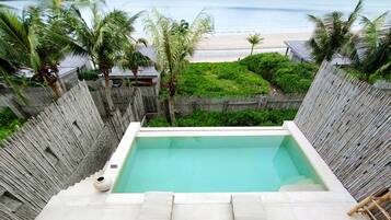 Ocean View 2-Bedroom Family Pool Villa | Vista do quarto