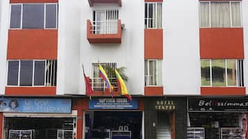 Fachada da propriedade