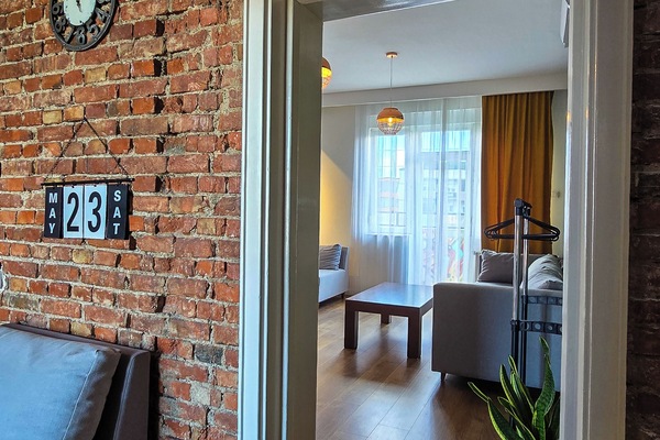 Apartamento Exclusivo | 1 quarto, ferro/tábua de engomar, Wi-fi grátis, roupa de cama fornecida