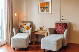 Estúdio Deluxe, no rés do chão | Com decoração personalizada, cortinas/cortinados opacos, Wi-fi grátis 