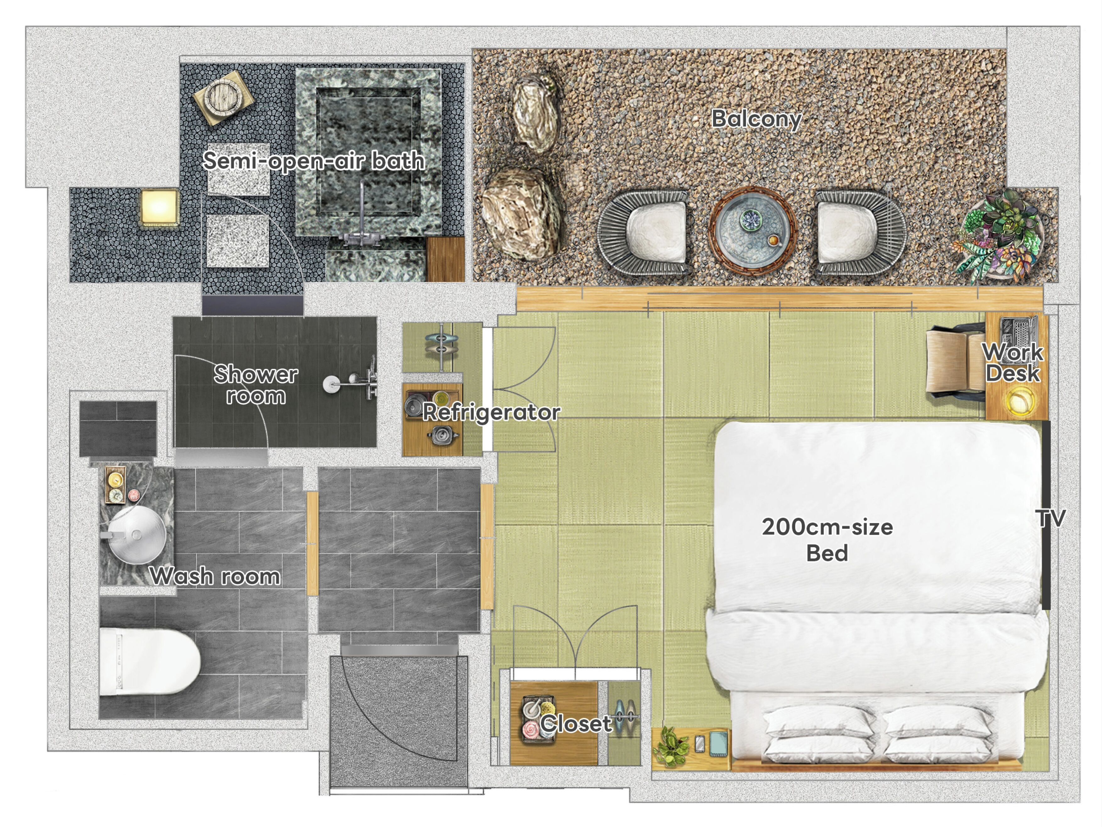 Quarto casal, 1 cama King, vista para a cidade (High floor) | Cofres nos quartos, cortinas blackout, quartos à prova de som