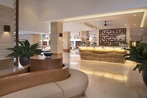 Sala de estar do lobby