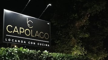 Entrada do alojamento