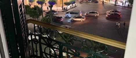 Vista para a cidade desde o alojamento