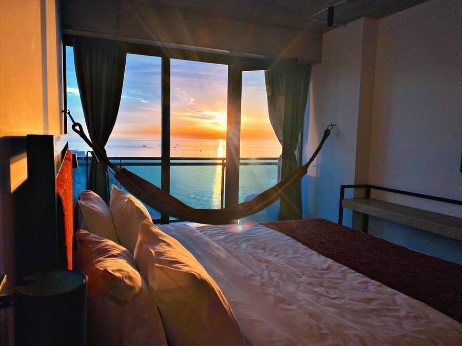 Roupa de alta qualidade, minibar, com decoração personalizada