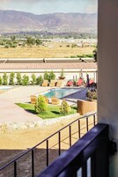 Vista para as vinhas