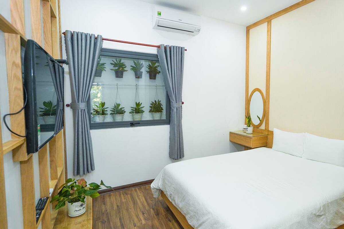 Quarto casal standard | 1 quarto, roupas de cama premium