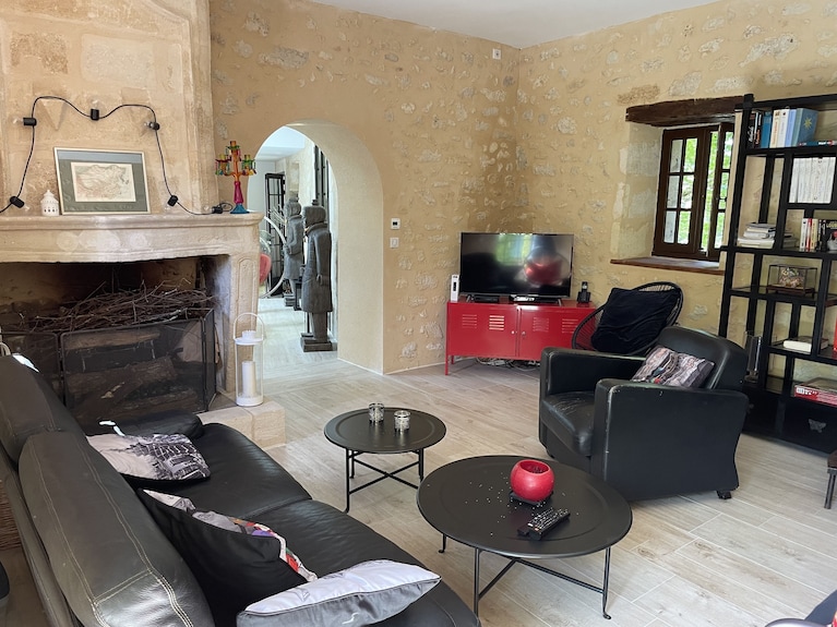 Hübsches Charakterhaus Mit Pool In Entre Deux Mers (Min. 5 Nächte) - Département Gironde