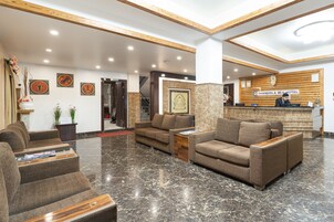 Sala de estar do lobby