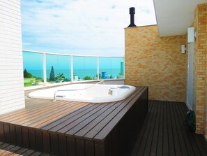 Apartamento, 3 quartos (Cod 510) | Banheira de hidromassagem privativa