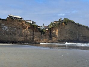 Na praia 