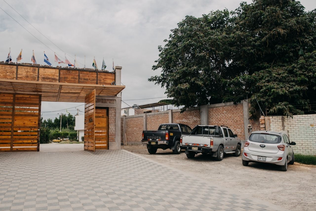 Fachada da propriedade