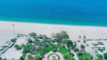 Quarto Twin Executivo, vista para o mar | Vista para a praia ou o mar