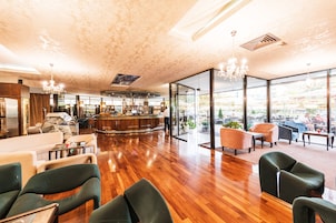 Sala de estar do lobby