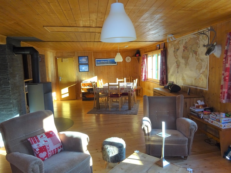 Großes Gemütliches Familienchalet, 15 ' Von Disentis. - Schweiz