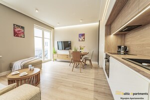 Apartamento (Apartament Bałtyk 5/43) | Individualmente decorados, individualmente mobiliados, cortinas blackout