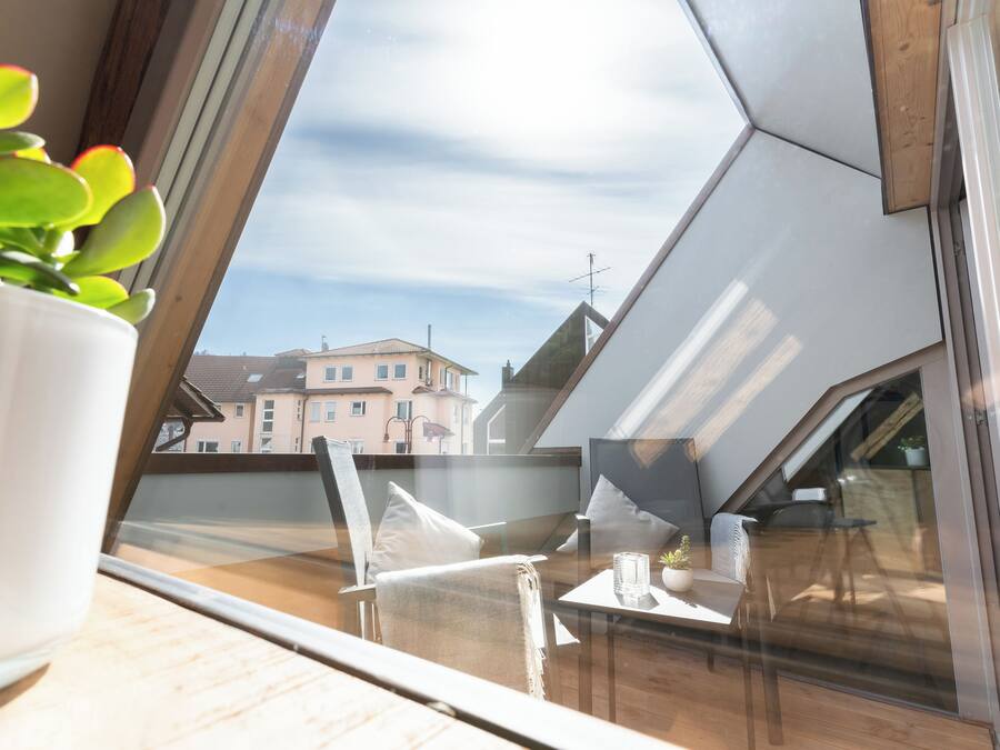 Apartamento Comfort, 1 cama queen-size, não fumadores | Terraço/pátio interior