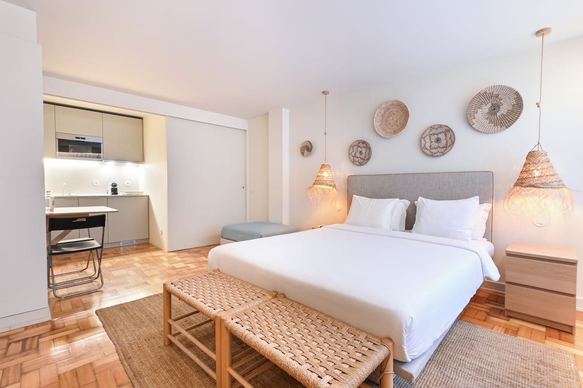 1 quarto, individualmente decorados, individualmente mobiliados