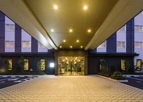 Entrada do alojamento