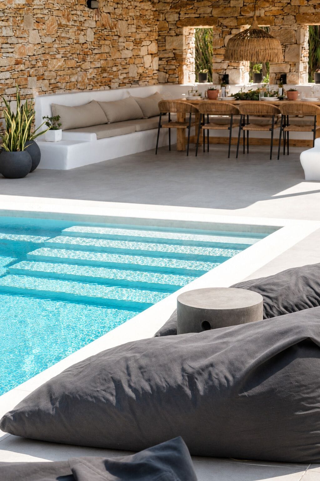 Villa de Luxo, 4 quartos, piscina privativa, vista para o mar | Roupa de alta qualidade, edredões de penas, cofre no quarto 