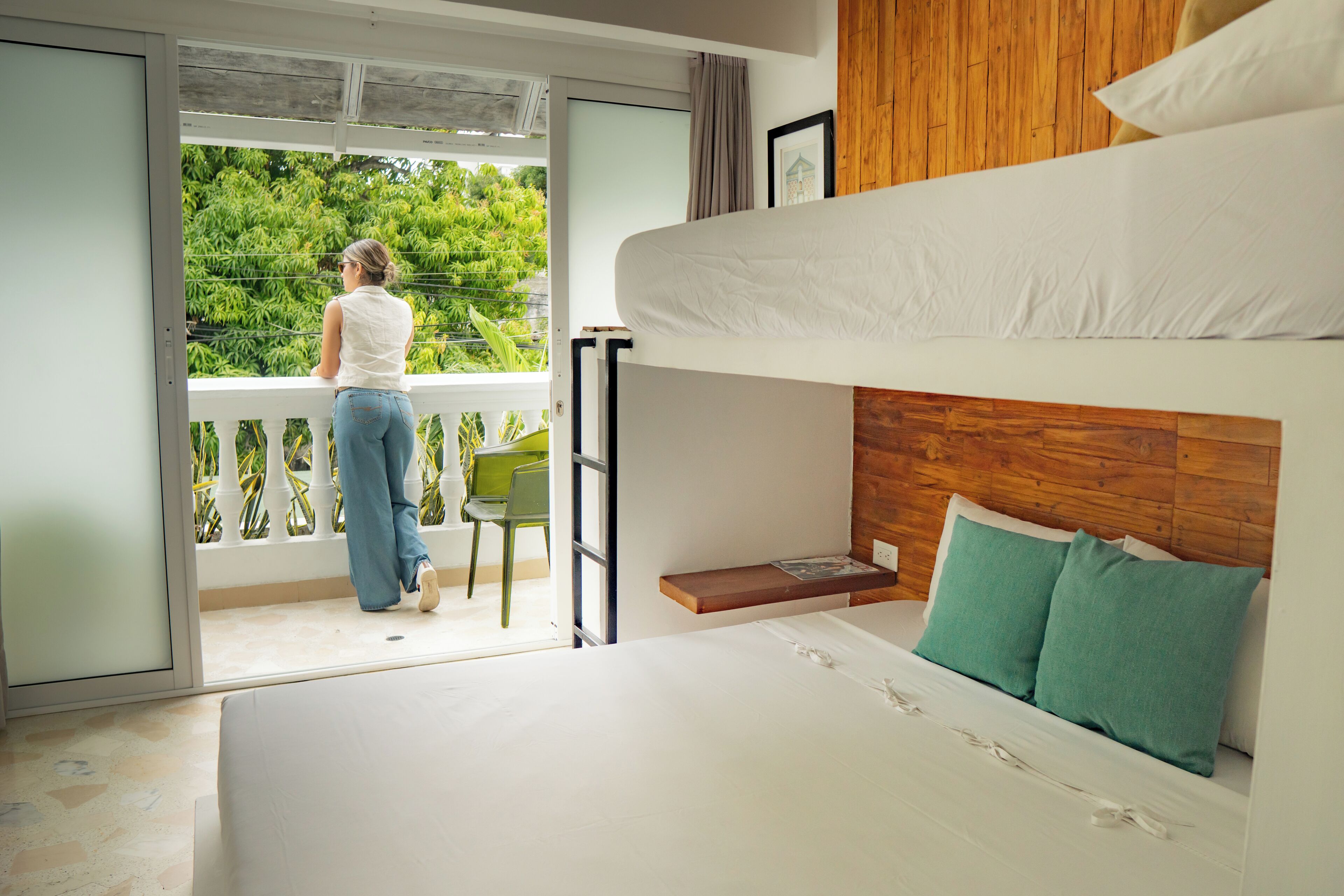 Quarto Twin Clássico, várias camas, casa de banho privativa | Roupa hipoalergénica, com decoração personalizada 