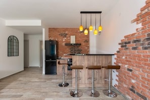 Apartamento, 2 quartos (Loft) | Com decoração personalizada, ferro/tábua de engomar 