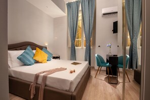 Quarto Duplo ou Twin Superior | Secretária, quartos insonorizados, Wi-fi grátis