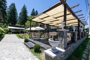 Entrada do alojamento