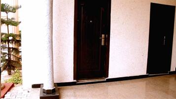 Entrada do alojamento