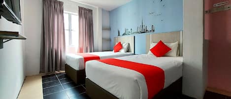 Quarto Twin Deluxe | Secretária, quartos insonorizados, Wi-fi grátis