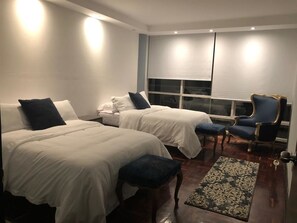 Apartamento Design | 4 quartos, Wi-fi grátis, roupa de cama fornecida 