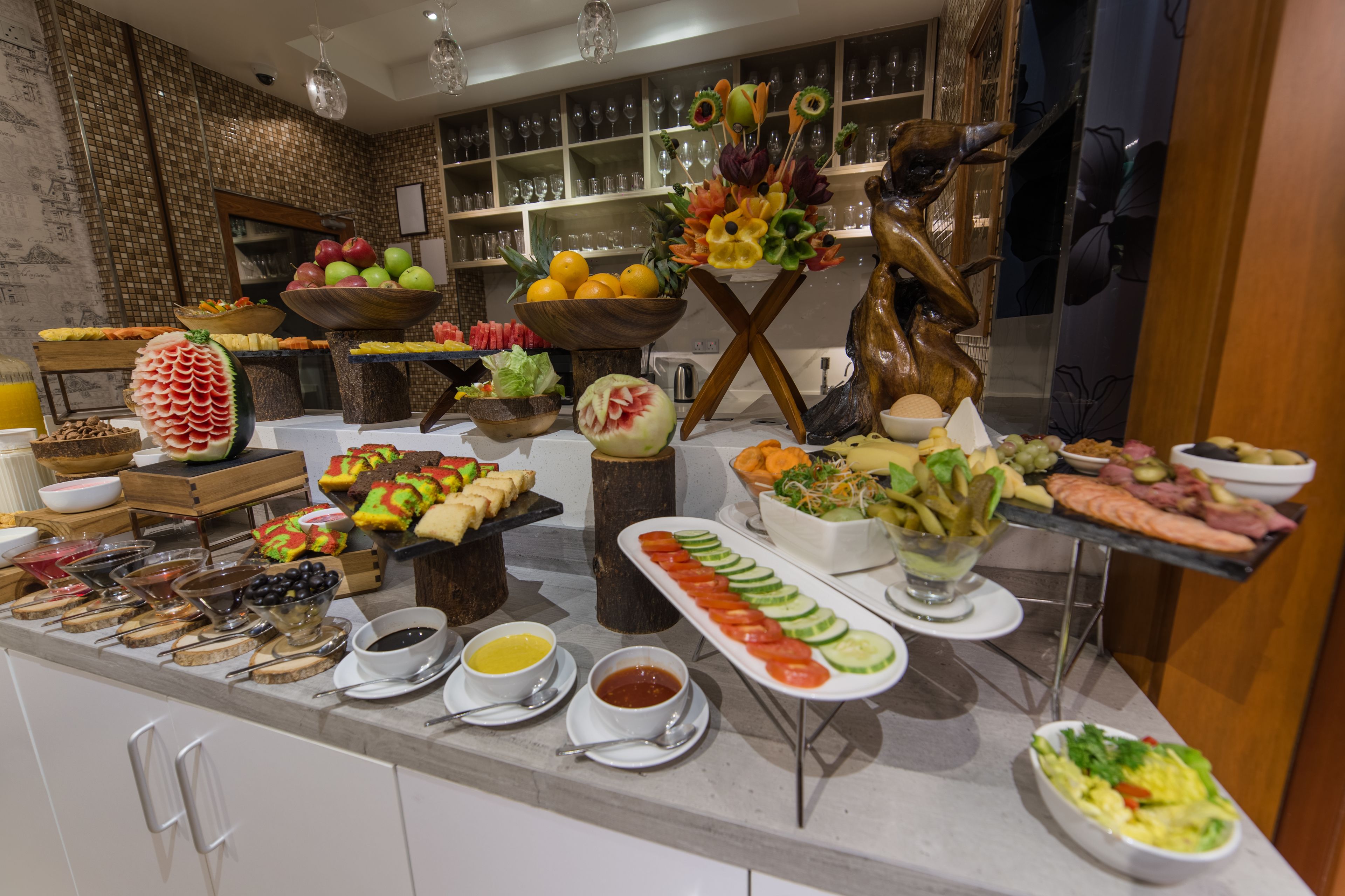 Buffet de café da manhã