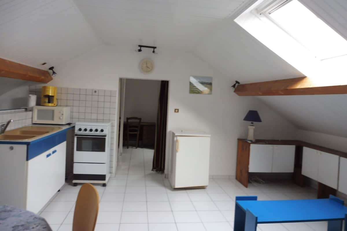 Quarto casal (La Mansardée) | Área de estar