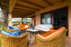 Villa, 5 quartos | Terraço/pátio interior