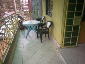 Quarto solteiro | Terraço/pátio