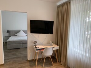 Wi-fi grátis, roupa de cama fornecida 