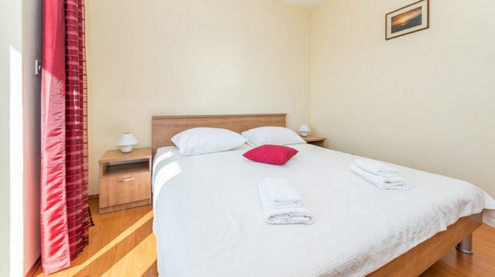 Guest House Fontana - Apartment Mit 1 Schlafzimmer, Balkon Und Meerblick - Mlini