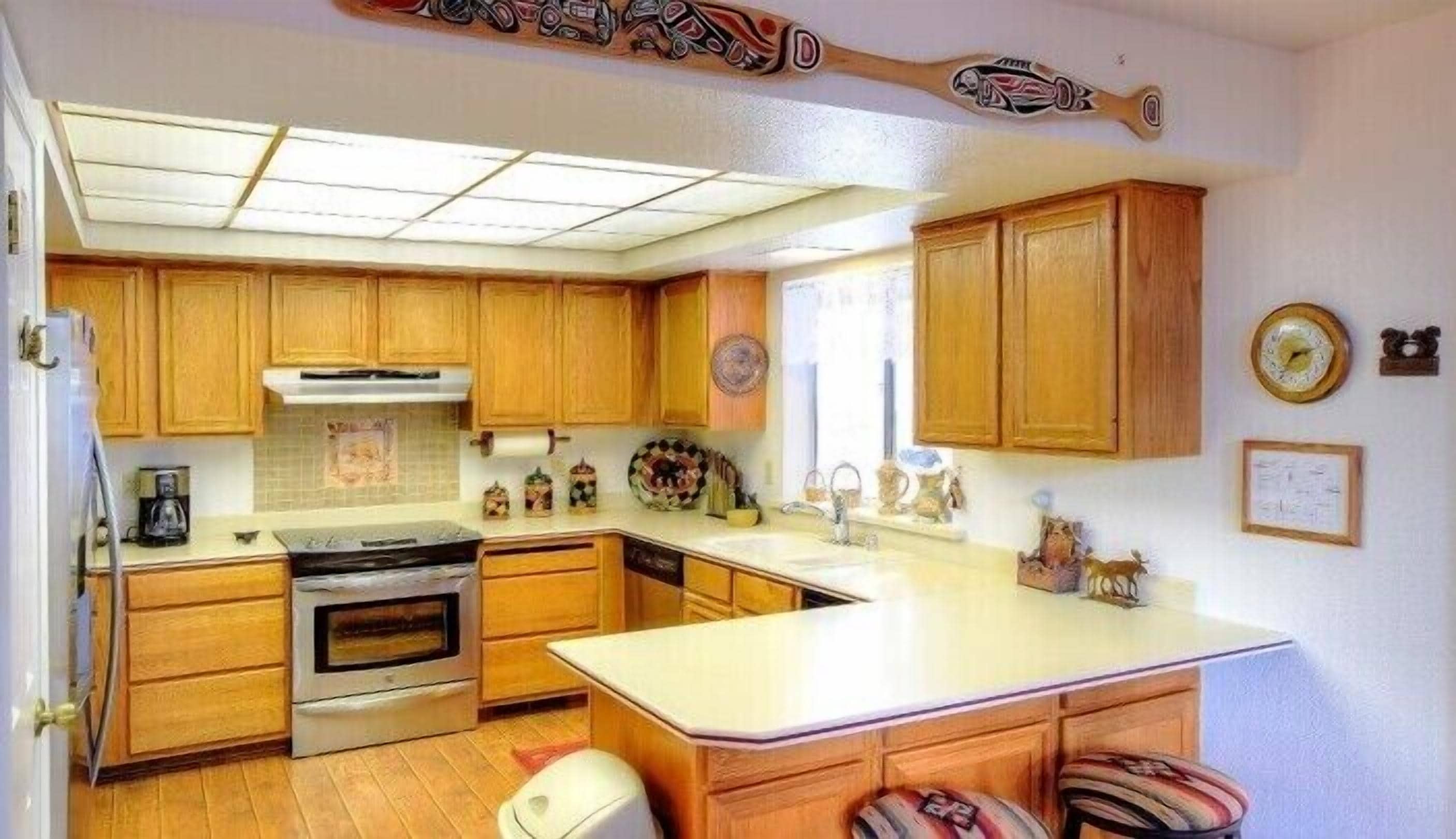 Cabine | Cozinha privada | Um frigorífico/congelador grande, um micro-ondas, um forno 