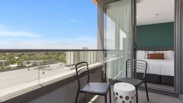 Apartamento, 1 quarto, sacada | Sacada