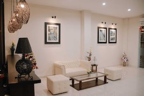 Sala de estar do lobby