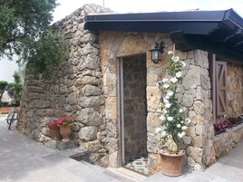 Entrada do alojamento
